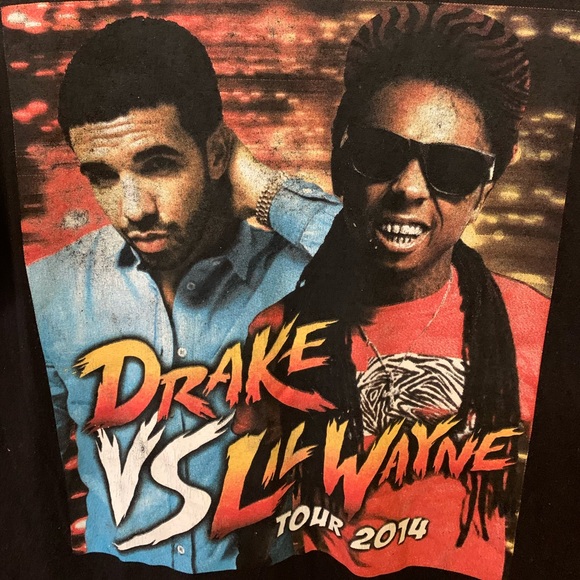 Shirts | 214 Bootleg Drake Vs Lil Wayne Tour | Poshmark